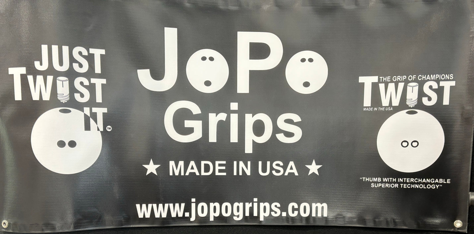 JoPo Twist Vinyl Banner – JoPo Grips